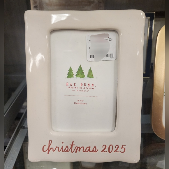 Rae Dunn | Accents | Rae Dunn Christmas 225 White Photo Frame | Poshmark